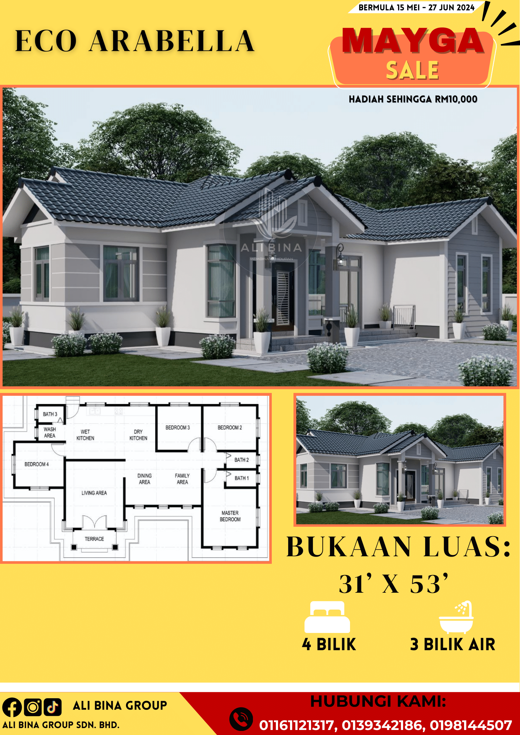 Ali Bina Group – Kontraktor Bina Rumah Sendiri